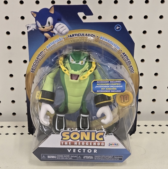 Toys | Sonic The Hedgehog Vector Action Figure | Poshmark
